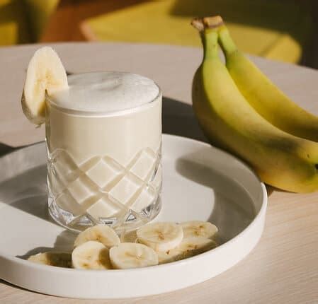 Licuado De Platano Con Avena Y Leche Saludable Y Nutritivo