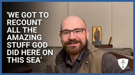 Exploring The Sea Of Galilee With Seminarian Nick Vance Youtube