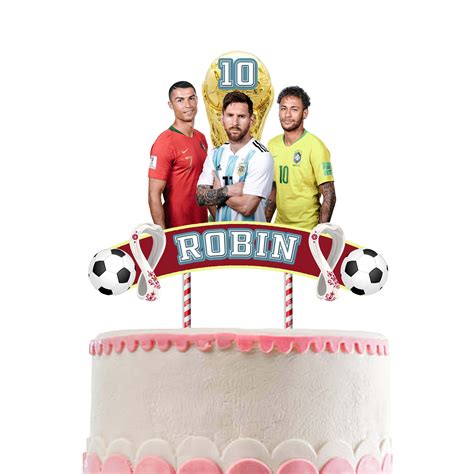 RONALDO CAKE TOPPER In 2023 Barbie Birthday Cake Soccer 56 OFF