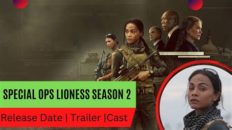 Special Ops Lioness Season Release Date Trailer Cast