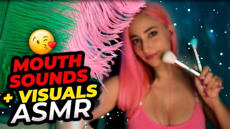 Asmr 👄 Mouth Sounds Visuales Relajantes 🌙 Stherolive Youtube