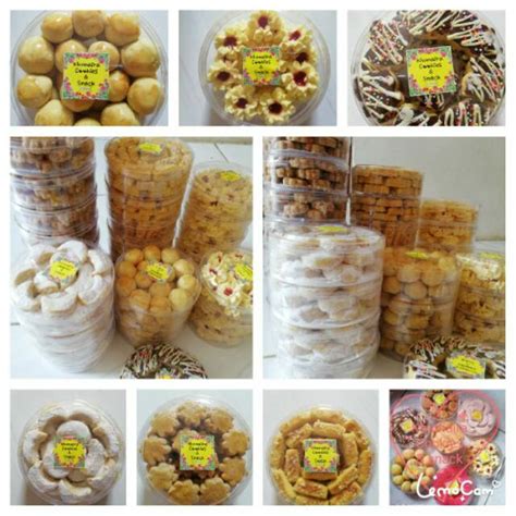 Jual Kue Kering Khas Lebaran Nastar Kastengal Putri Salju Thumprint