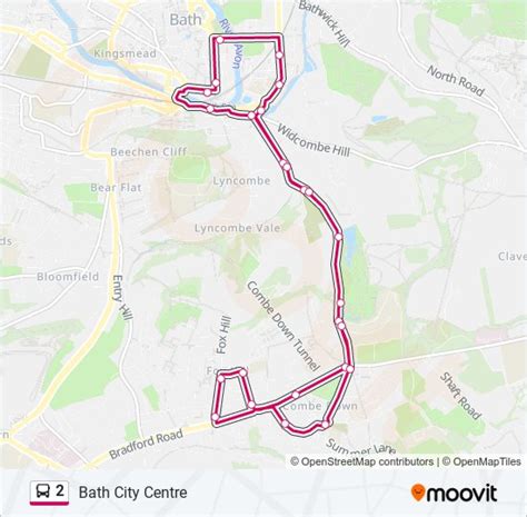 2 Route Schedules Stops Maps Bath City Centre Updated