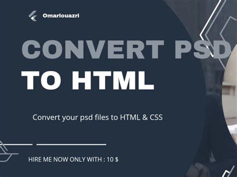 Converted PSD Figma Xd Files To HTML And CSS Fully Responsive Upwork