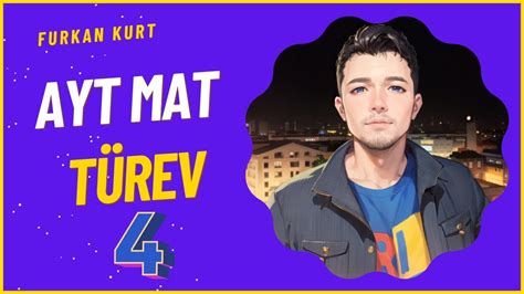 Türev 4 Bölmenin Türevi Nasıl Bulunur YouTube