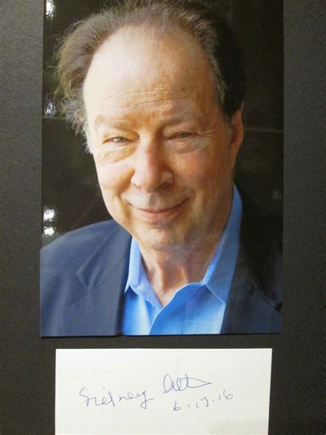 Original Autograph Sidney Altman Chemie Nobelpreis