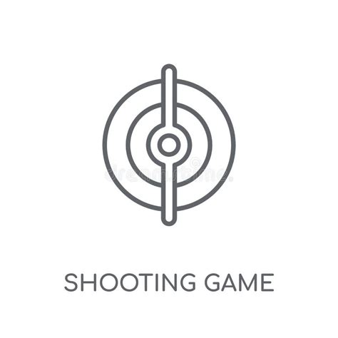 Ícone Transparente De Tiro Do Jogo Projeto De Tiro Do Símbolo Do Jogo