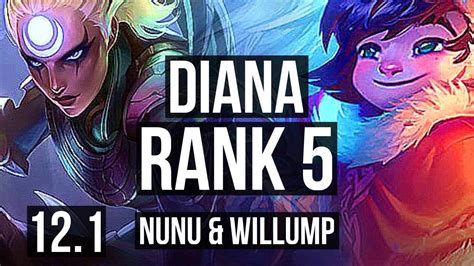 Diana Vs Nunu Willump Jng Rank Solo Kills