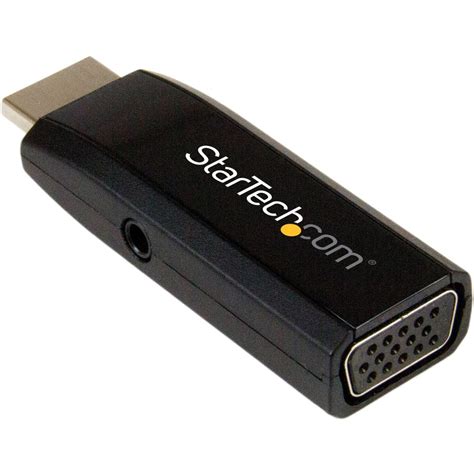StarTech HDMI To VGA Converter With Audio Compact Adapter