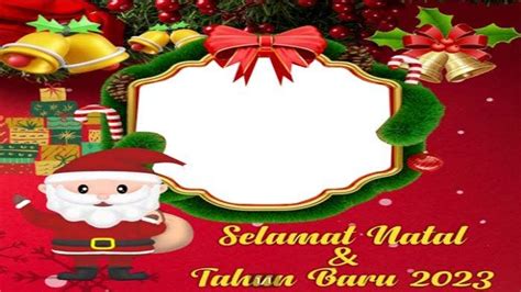 Kumpulan Gambar Ucapan Natal Dan Tahun Baru 2023 Lengkap Link Twibbon
