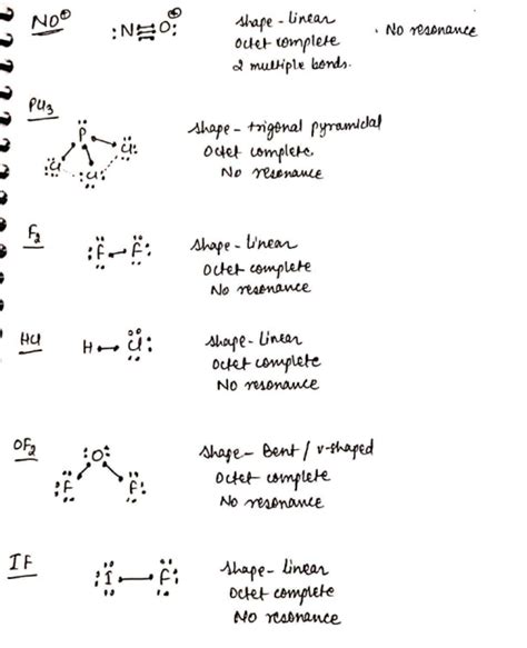 1 draw a lewis structure for each of them remember that some molecules violate the octet rule