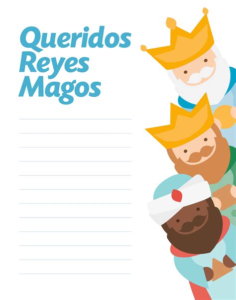 M S De Cartas Para Enviar A Los Reyes Para Imprimir Y Descargar