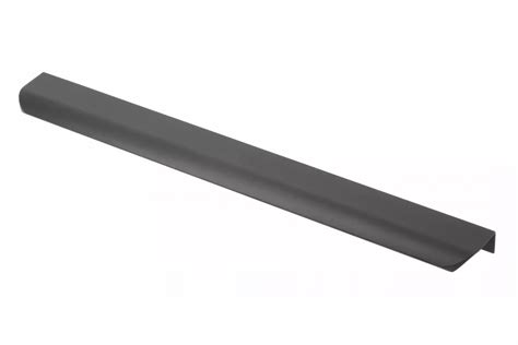 Uchwyt meblowy krawędziowy HEXA czarny mat 320 mm UA HEXA 320 20M