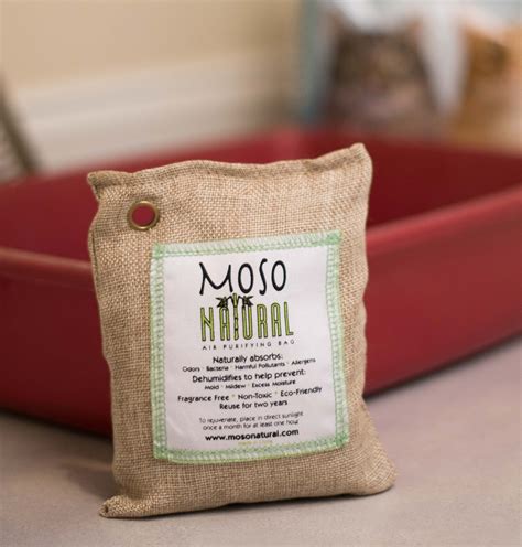 Moso Natural Air Purifying Bag Bamboo Charcoal Air Freshener