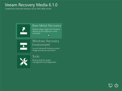 How To Perform Bare Metal Recovery Veeam Agent For Microsoft Windows