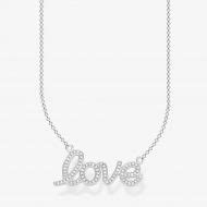THOMAS SABO Silver Red Enamel Heart Charm 0794 007 10