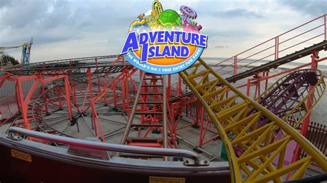 Every Roller Coaster Adventure Island Southend K On Ride Povs