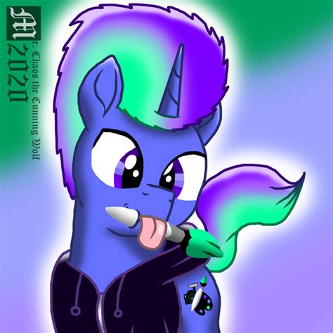 Safe Artist Mrchaosthecunningwlf Artist Ponyvillechaos