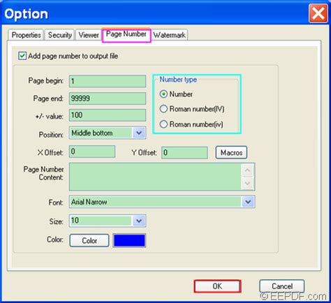 how to convert office word excel powerpoint to pdf and insert page number eepdf knowledge base