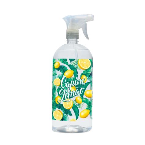 Água Perfumada Perfume de Casa para Tecidos Capim Limão 1L Shopping