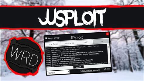 JJSPLOIT FREE INJECTOR LUA LVL 7 SCRIPT EXECUTOR BY TIMUR YouTube