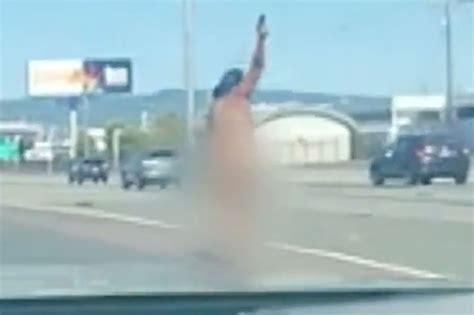 Naked Woman Who Shot Up California Highway Under Evaluation