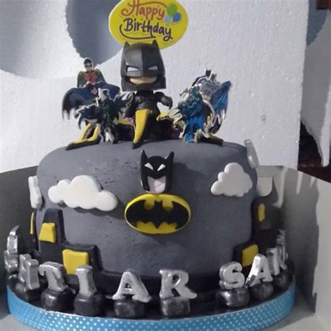 Jual Kue Ulang Tahun Super Hero Kue Ulang Tahun Batman Kue Ulang