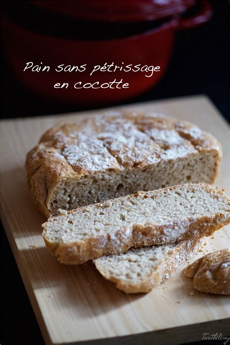 Pain sans pétrissage en cocotte Cuisine en Scène le blog cuisine de