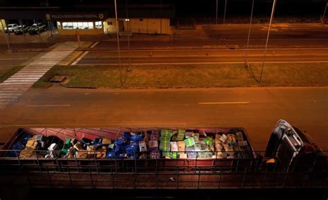 PRF faz maior apreensão de maconha do ano em Mato Grosso do Sul