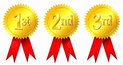 St Nd Rd Place Certificate Template