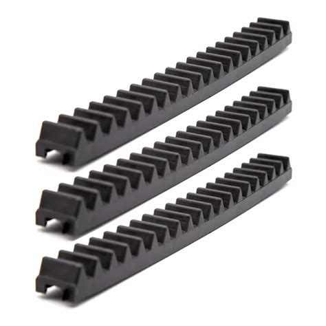 Kit 10 Gomo Cremalheira Ppa Garen Rcg Rossi Seg Unisystem Garcia 50cm