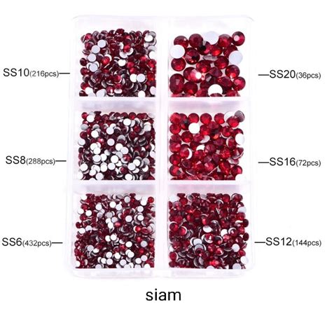 Rhinestones NON Hotfix Flatback Bulk Crystal Crystal Elements