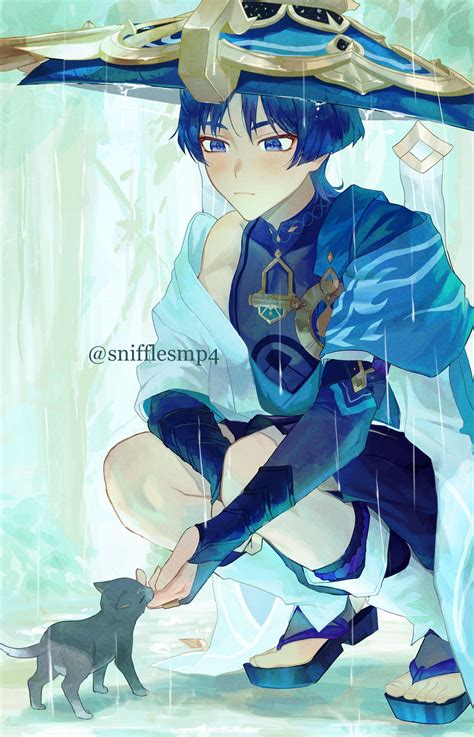 Wanderer Genshin Impact Image By Snifflesmp Zerochan