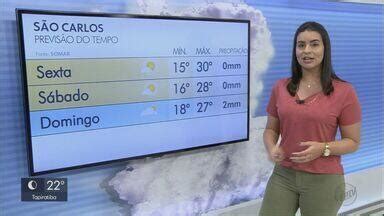 Jornal Da Eptv Edi O S O Carlos Araraquara Confira A Previs O