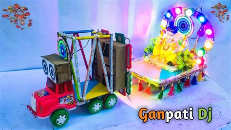 How To Make Bappa Trolley Dj Truck Loding Mini Dj And Light Dj Gadi