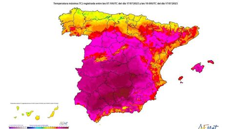 La AEMET corrige el dato más preocupante de la ola de calor