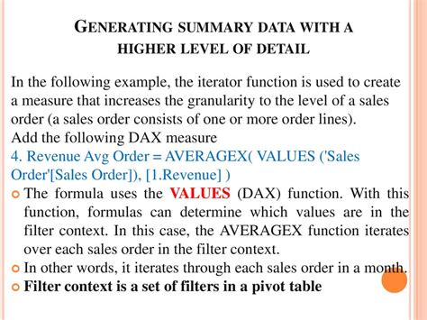 Working With Data Analysis Expressions DAX In MS Power Bi DAX