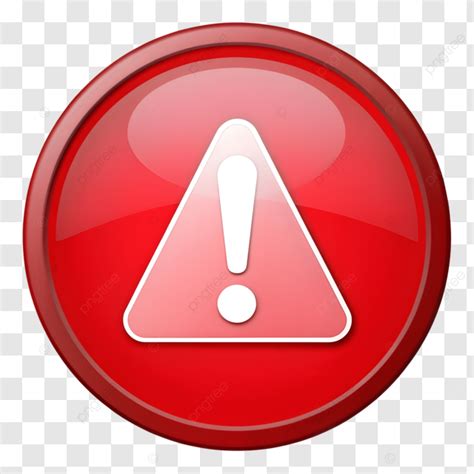 Icono De Señal De Advertencia Círculo Rojo PNG dibujos Icono De