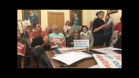 Los Jubilados Se Hicieron O R Ayer En El Pleno De Barreiros
