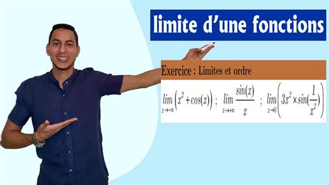 Limite D Une Fonction Num Rique Bac Exercices Limites Et L Ordre