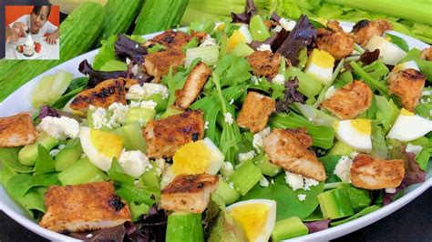 UN PLATO SANO Y FACIL DE HACER Ensalada Verde Con Pollo A La Plancha
