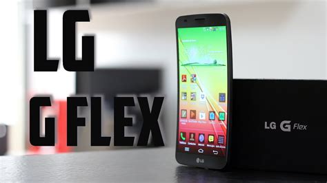 LG G Flex Review en español YouTube