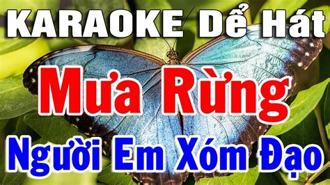 Karaoke Liên khúc Nhạc Vàng Bolero Dể Hát Nhất Nhạc Trữ Tình Lk Mưa