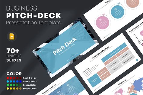 Pitch Deck Google Slides Template 2 Design Cuts