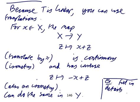 functional analysis bounded linear operator translation operator
