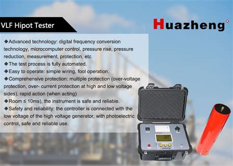 China Hzdp Kv Kv Muy Baja Frecuencia Vlf Ac Hipot Tester