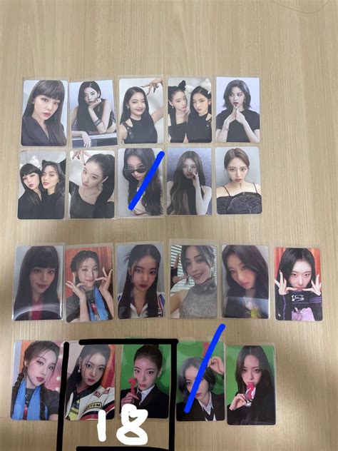 ITZY CHESHIRE Photocards Yeji Lia Ryujin Chaeryeong Yuna Withmuu Jyp