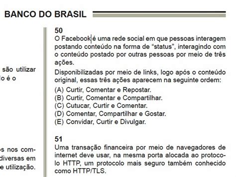 Concurso Banco Do Brasil Veja O Que Estudar Para As Provas