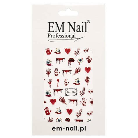 Naklejki Na Paznokcie Nail Art Naklejki EM Nail Professional Nail