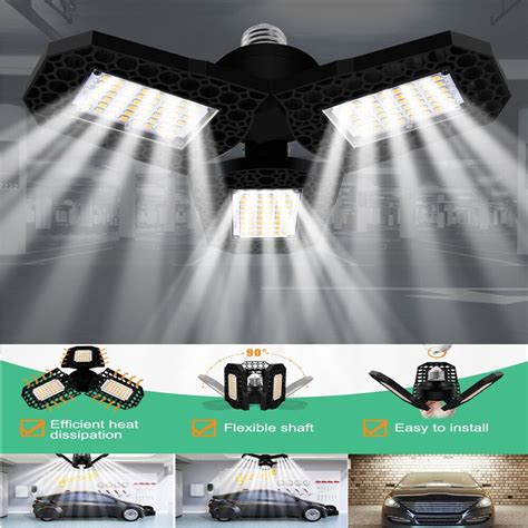 Vervormbare Led Garage Licht Industriële Lamp E27 Grandado